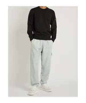 Stone Island Logo Cotton Sweatshirt