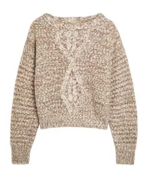 Isabel Marant Étoile Dorota Chunky-knit Alpaca-blend Jumper - Nude