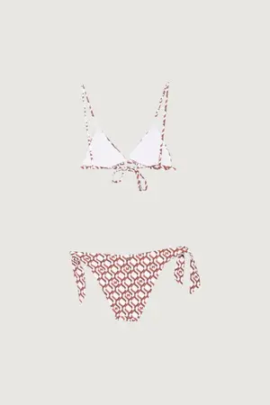 Max Mara Geometric Print Bikini Set