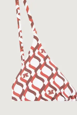 Max Mara Geometric Print Bikini Set
