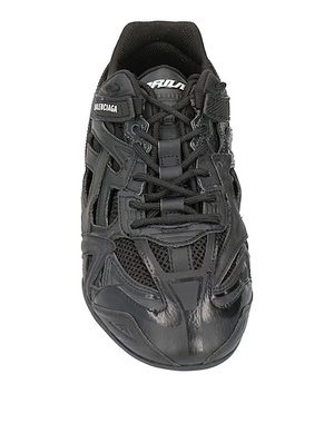 Balenciaga Coated Fabric Sneakers - Black