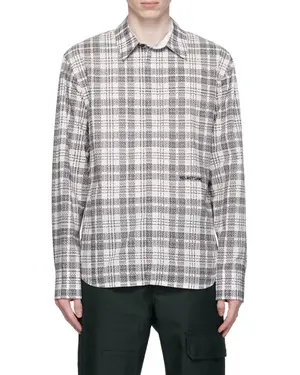 Helmut Lang Plaid Long-sleeved Shirt