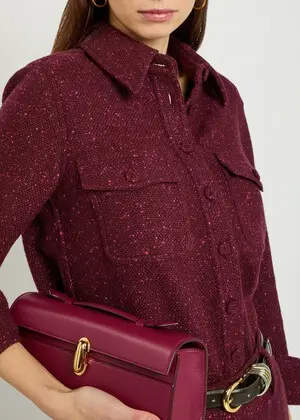 Gabriela Hearst Speckled Wool-blend Shirt