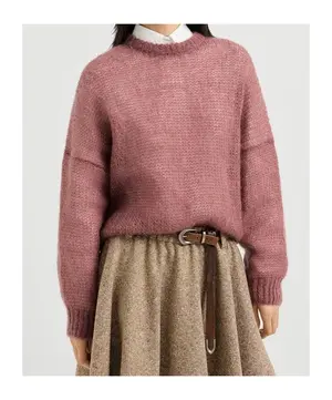 Brunello Cucinelli Long Sleeve Knit Pullover