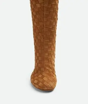 Bottega Veneta Woven Knee High Boots