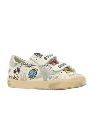 GOLDEN GOOSE Round-head Sneakers - Nude