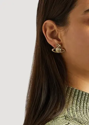 VIVIENNE WESTWOOD Mayfair Bas Relief Orb Stud Earrings