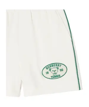 Burberry Tennis Bear Cotton Shorts
