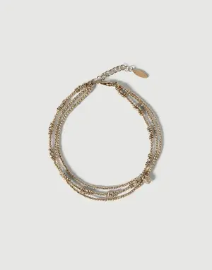 Brunello Cucinelli Sterling Silver Anklet