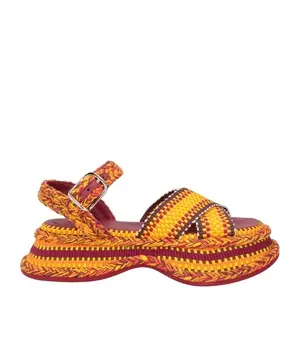CHLOÉ Chloe Woven High-Heeled Sandals