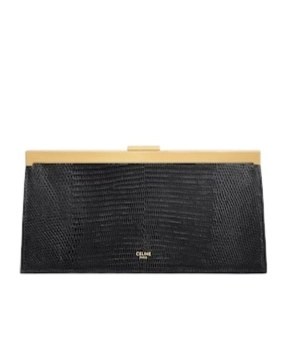 CELINE CLUTCH CELINE AUGUSTINE IN Lizard