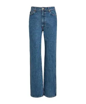 Khaite Straight Leg Jeans - Blue
