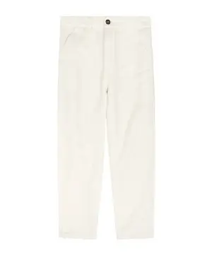 Brunello Cucinelli Relaxed Linen And Cotton-blend Trousers