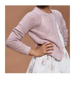 Brunello Cucinelli Sequin Embellished Cardigan
