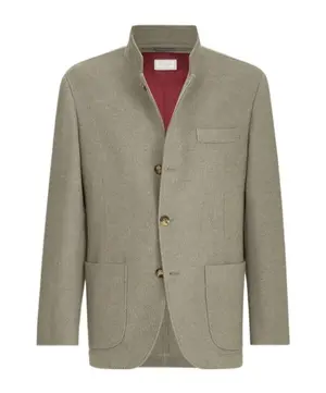 Brunello Cucinelli Lightweight Water-resistant Cashmere Blazer