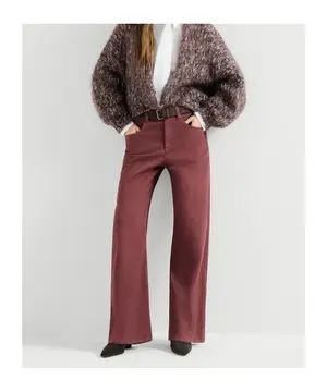 Brunello Cucinelli Monili Embellished Denim Trousers - Red