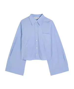 OUR LEGACY Balloon Checked Cotton-poplin Shirt