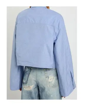 Our Legacy Balloon Checked Cotton-poplin Shirt