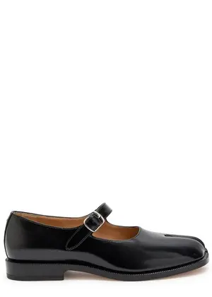 MAISON MARGIELA Leather Tabi Mary Jane Flats