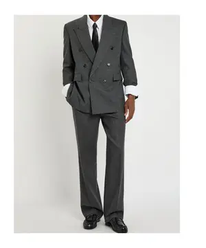 Saint Laurent Double-breasted Wool Blazer