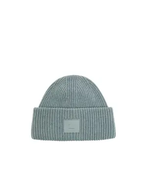 Acne Studios Acne Studios Pana Face Wool-Blend Beanie Gray