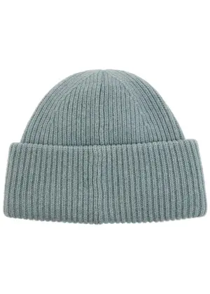 Acne Studios Pana Face Wool-blend Beanie - Gray