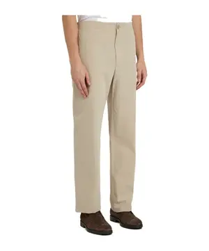 TOD'S Straight-leg Cotton-blend Trousers