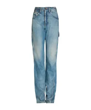 MAISON MARGIELA Twisted-seam Straight-leg Jeans - Blue