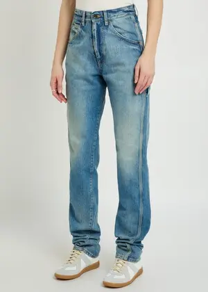 MAISON MARGIELA Twisted-seam Straight-leg Jeans