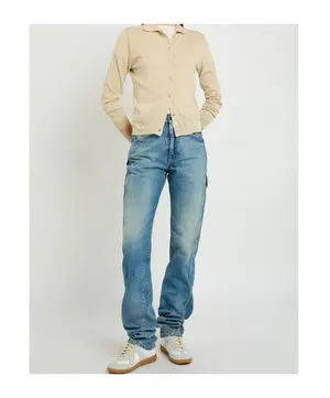 MAISON MARGIELA Twisted-seam Straight-leg Jeans