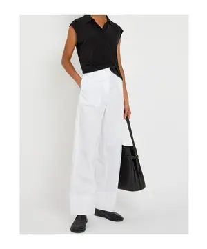 Vince Sleeveless Collared Top
