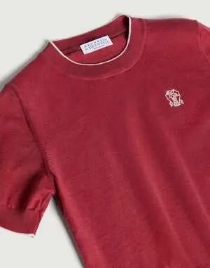 Brunello Cucinelli Knit Logo T-shirt