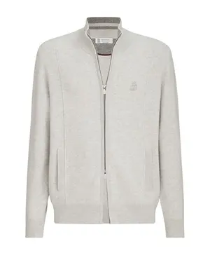 Brunello Cucinelli Logo Knitwear For Men