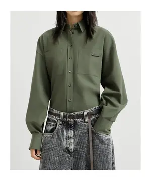 Brunello Cucinelli Tropical Luxury Wool Shirt