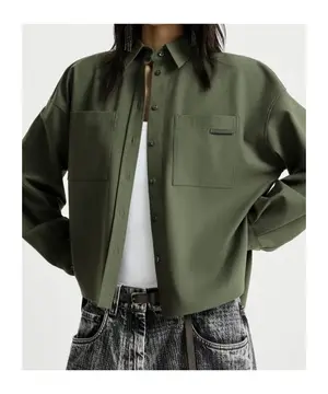 Brunello Cucinelli Tropical Luxury Wool Shirt