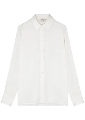 Vince Stretch-silk Shirt
