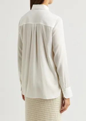 Vince Stretch-silk Shirt