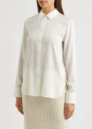 Vince Stretch-silk Shirt