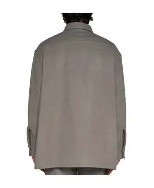 AMI Paris Long-sleeved Buttoned Shirt