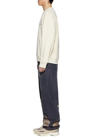 WOOYOUNGMI Round Collar Long Sleeve Sweater
