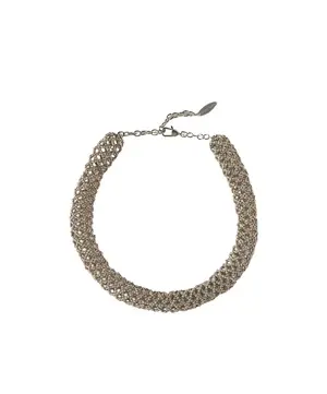 Brunello Cucinelli 925 Sterling Necklace - Silver