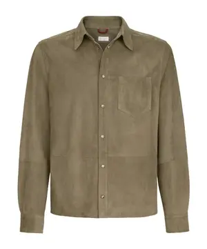 Brunello Cucinelli Suede Overshirt