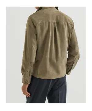 Brunello Cucinelli Suede Overshirt