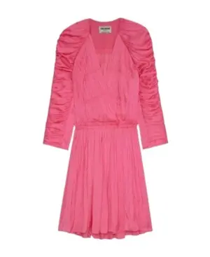 Zadig&Voltaire V-neck Gathered Dress