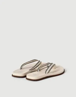 Brunello Cucinelli Flip Flops