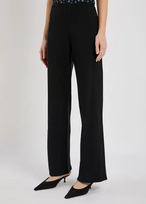 REFORMATION Gale Straight-leg Crepe Trousers