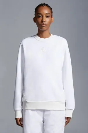 Moncler Logo Detailed Crewneck Sweatshirt