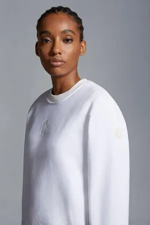 Moncler Logo Detailed Crewneck Sweatshirt