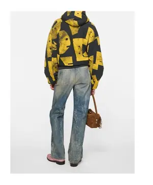 Acne Studios Face Print Hoodie