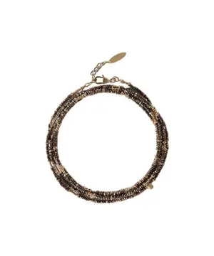 Brunello Cucinelli Wrapped Bracelet - Brown